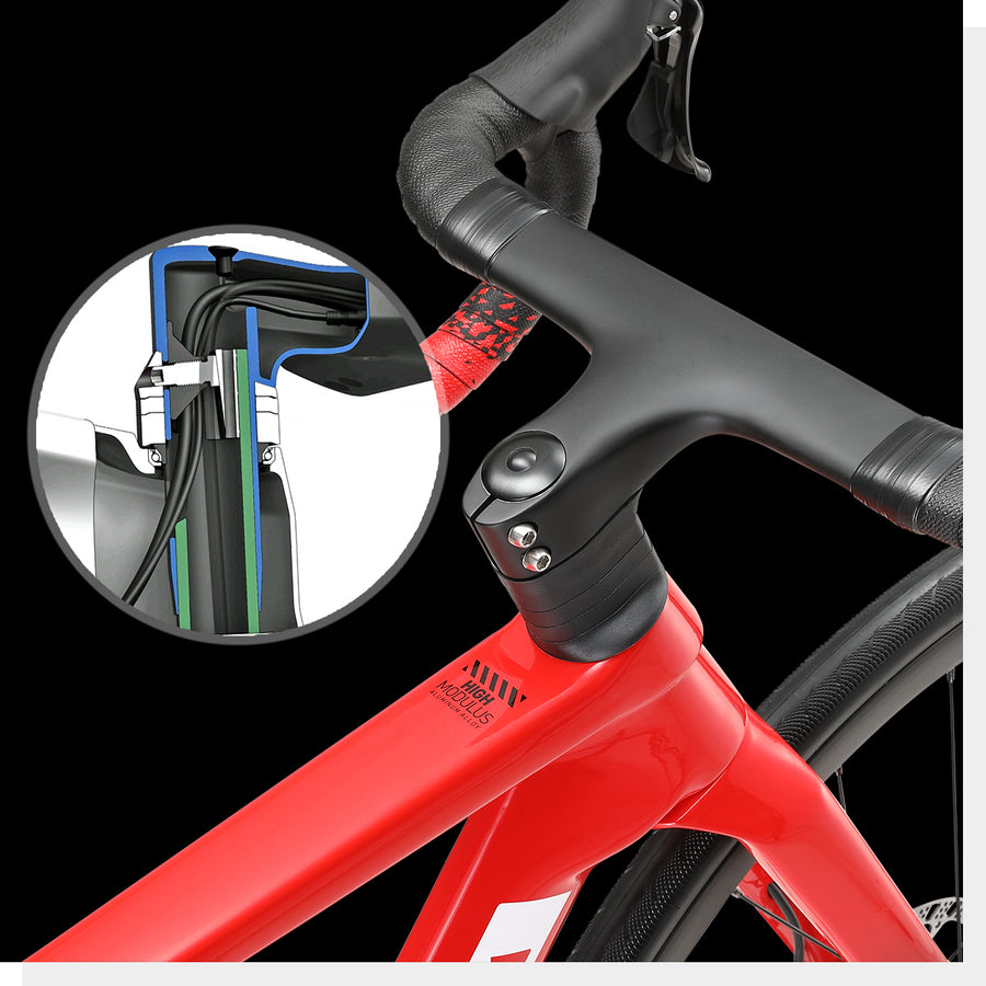 Bicicleta SAVA Explorer EX7 Pro Red – WISEBIKES